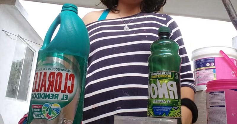 Hospitalizan a dos personas por hacer gárgaras con pinol y cloro para ...