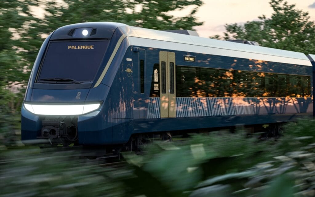 Así será el interior del Tren Maya