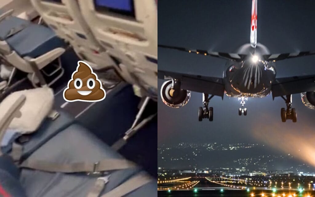 VÍDEO: Pasajero sufre “diarrea explosiva” en pleno vuelo, tuvieron que ... VÍDEO: Pasajero sufre “diarrea explosiva” en pleno vuelo, tuvieron que ...