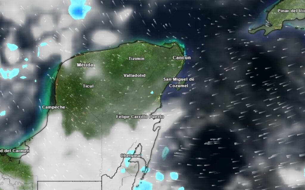 Pronóstico del clima en la Península de Yucatán: Tormentas y ...