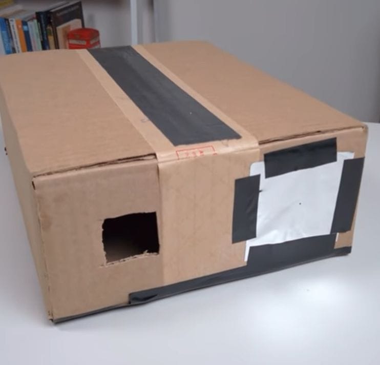 Cómo hacer una caja para ver el eclipse