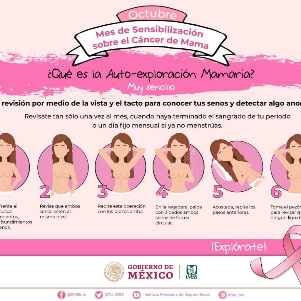 Cáncer De Mama Cómo Detectarlo A Tiempo Y Técnica De Autoexploración