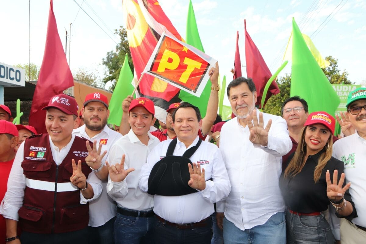 Habitantes de Baca se pronuncia a favor de la 4T - ¡Al chile!