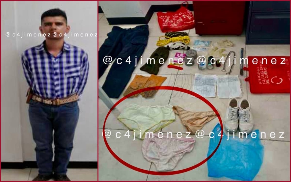 Hombre le roba los chones a su ex para hacerle brujería