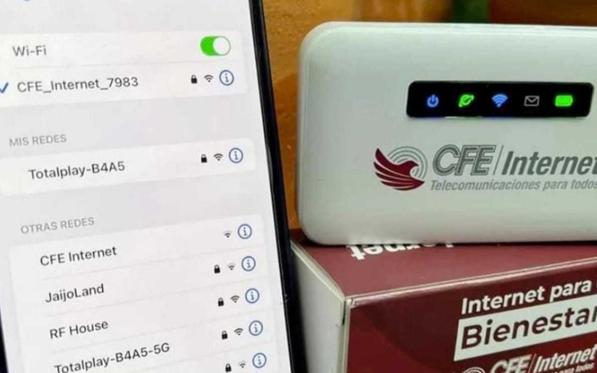 Módem del internet portátil de la CFE: ¿Cuál es el precio y cuántos ...