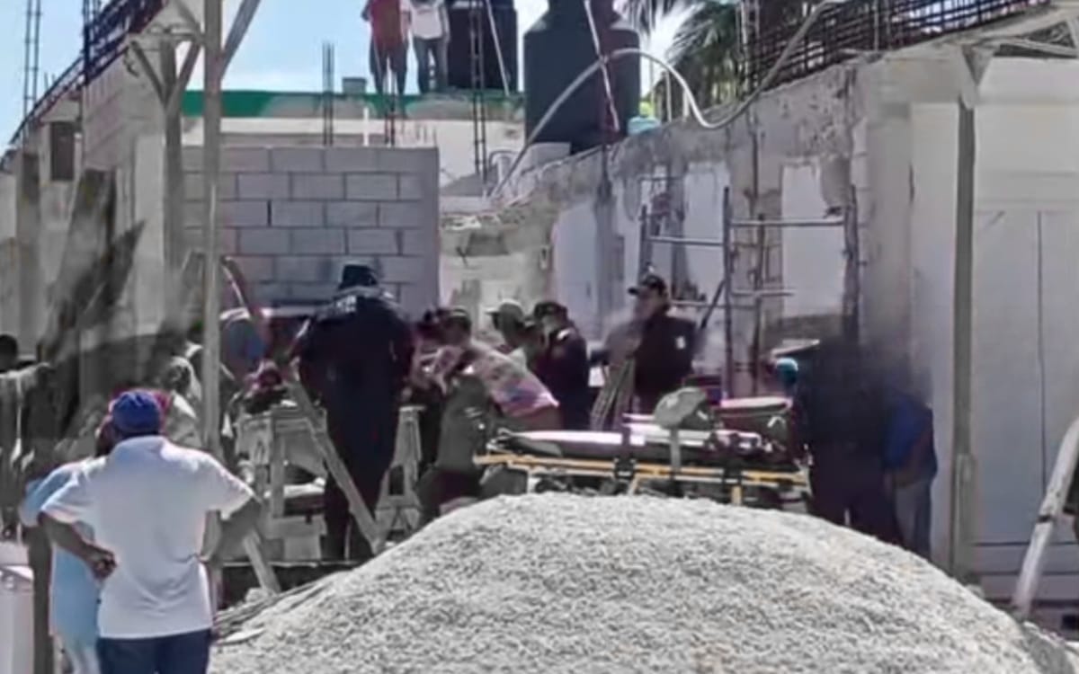 Albañil cae de una obra en Progreso: Le habría dado un golpe de calor ...